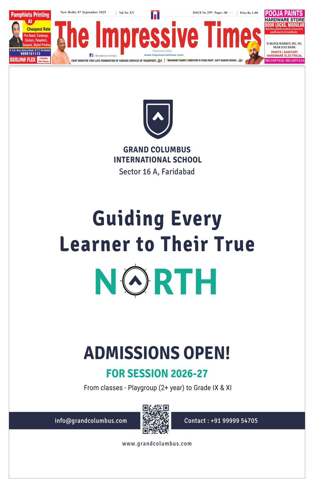 Epaper | The Impressive Times - English Weekly and Daily, Published ...