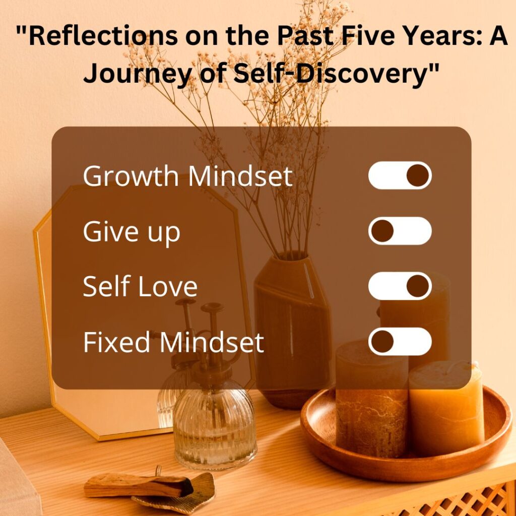 Reflecting on Last 5 Years: A Personal Journey of Growth and Discovery