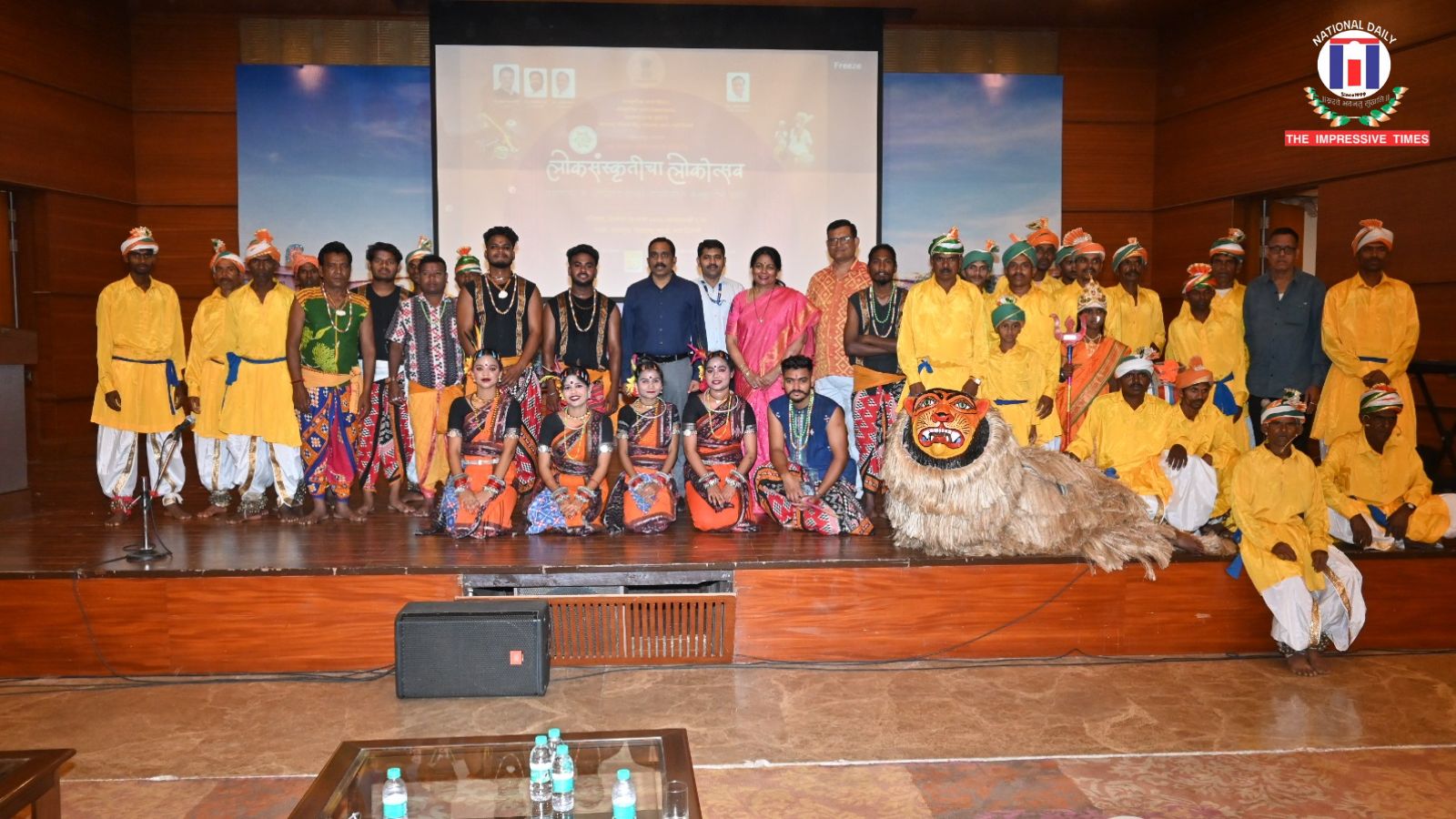 Maharashtra & Odisha Celebrate Cultural Unity at ‘Lok Sanskruticha Lok ...