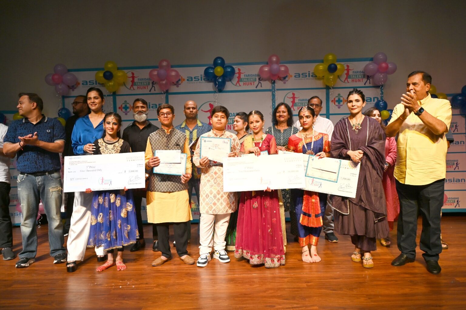 Grand Finale of Faridabad Talent Hunt held at Asian Hospital with 235 ...