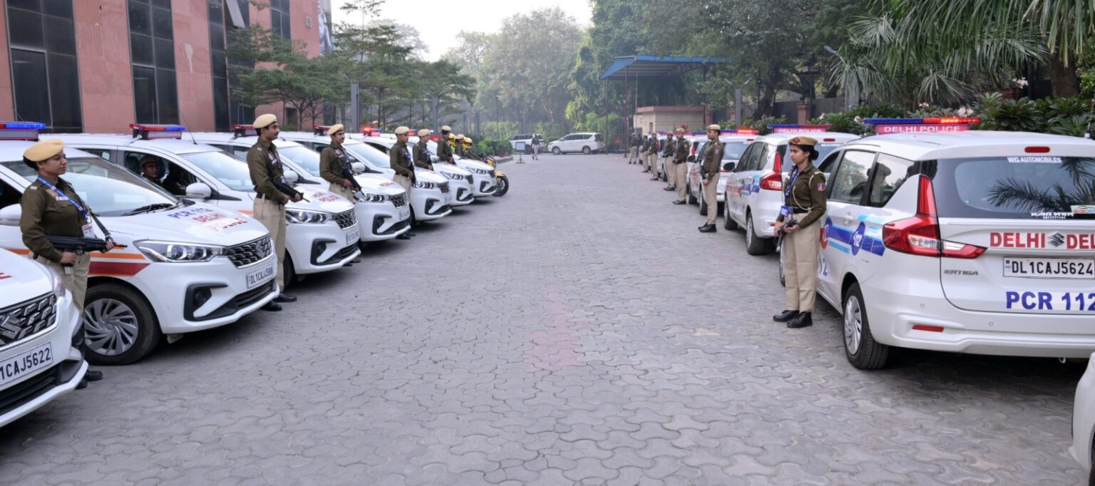 Delhi Police Flags Off 55 New PCR Vans, 156 Refurbished Omni ...